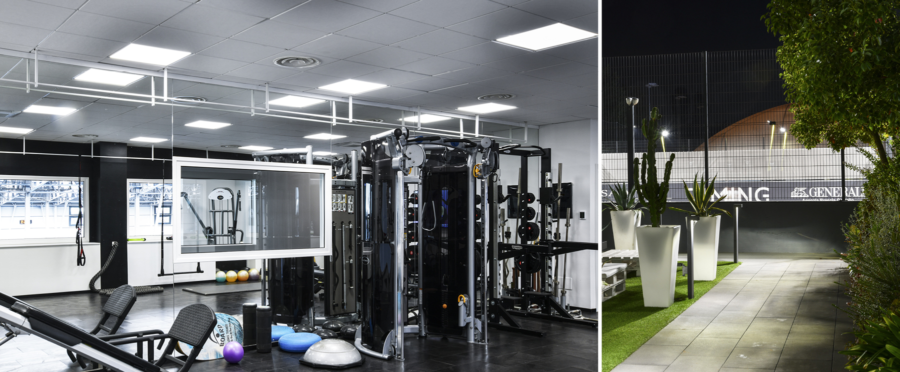 TIMING FITNESS CENTER Lighting projects | PIL USA/Canada