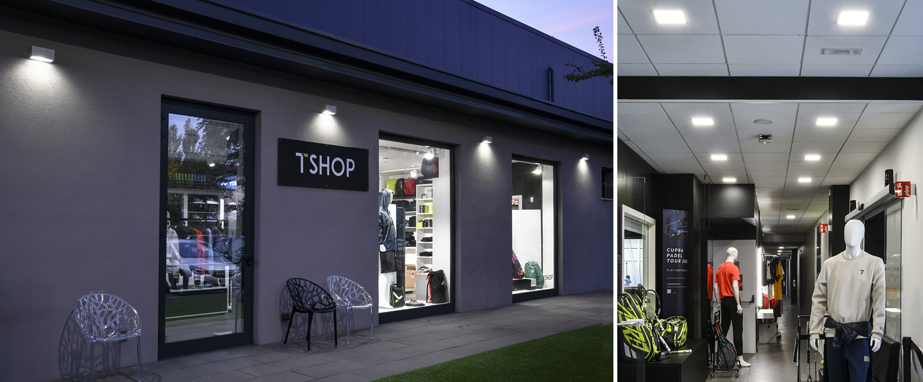 TIMING FITNESS CENTER Lighting projects | PIL USA/Canada